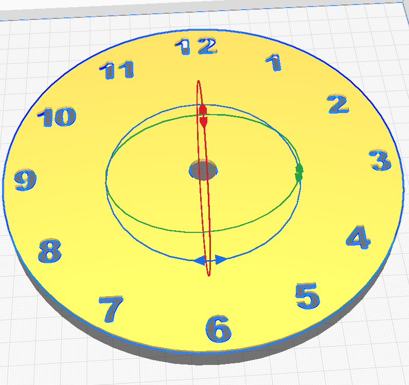Simple Wall Clock by ecatodarcus | Download free STL model | Printables.com