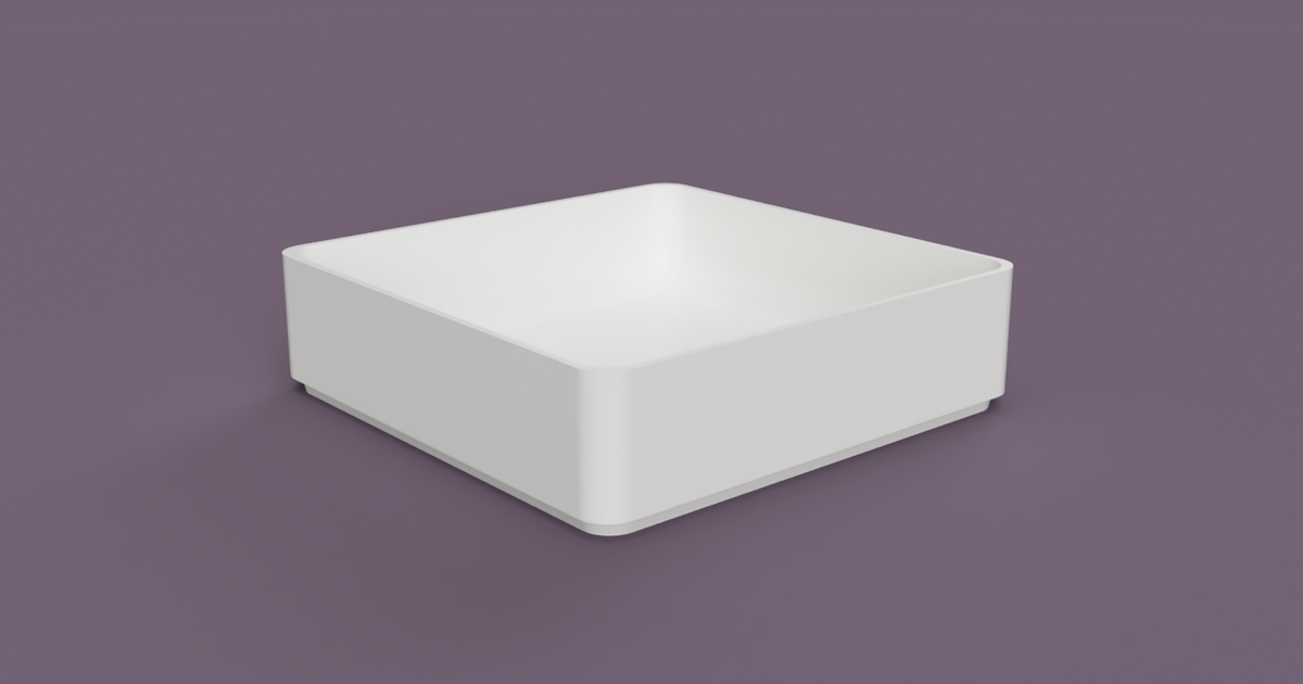 165mm Simple Stackable Tray by Nelson | Download free STL model | Printables.com