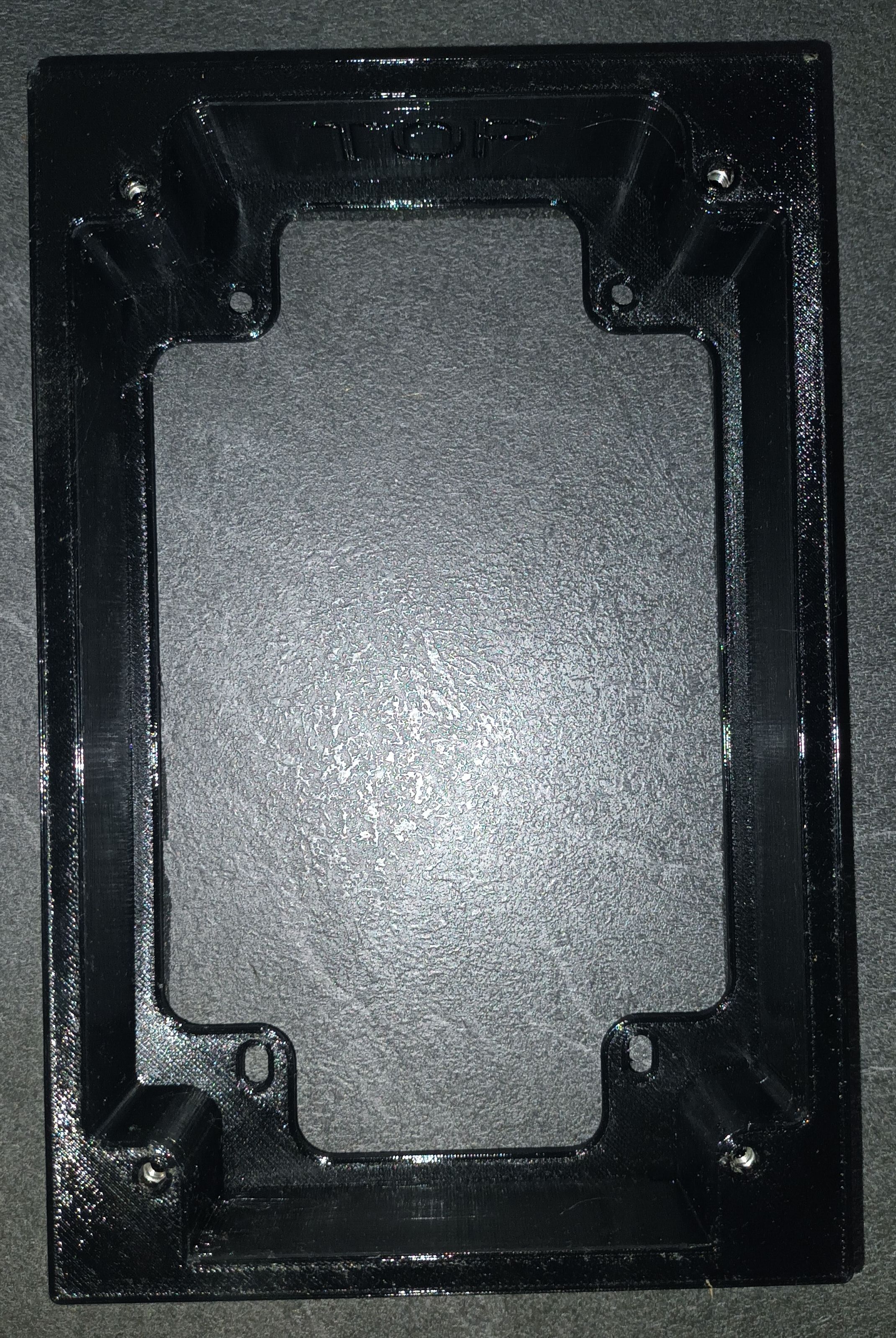Aiphone Surface-mount box by Christophe_C | Download free STL model ... Aiphone Surface-mount box by Christophe_C | Download free STL model ...