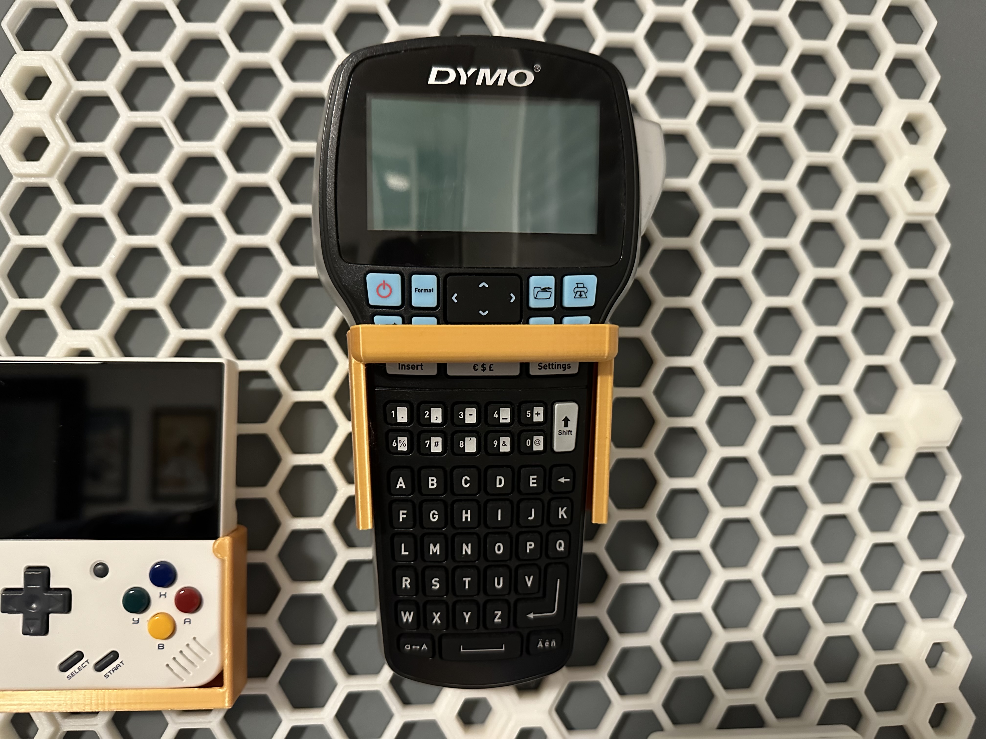 HSW Dymo 420p Label Maker Holder by prestia | Download free STL model ...