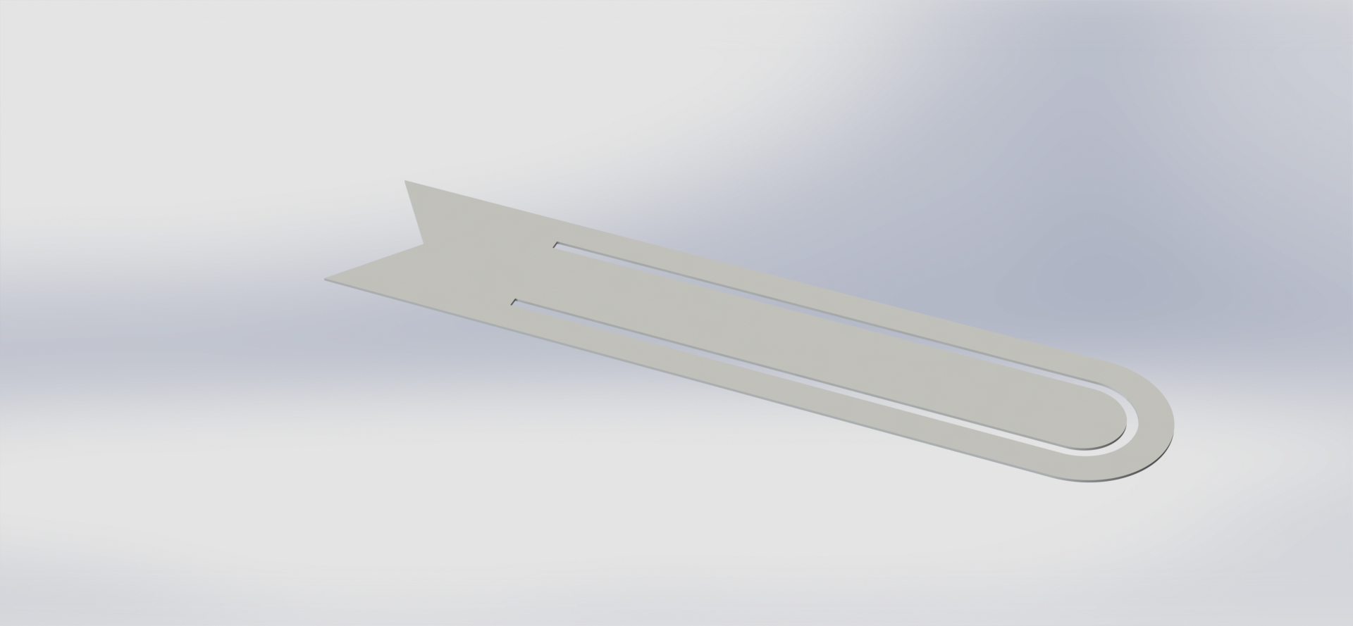 Simple Bookmark by Adr1an | Download free STL model | Printables.com