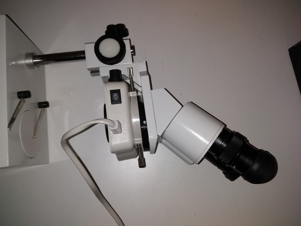 Microscope Objective Cover and Barlow Lens Support for Cheap Binocular ...