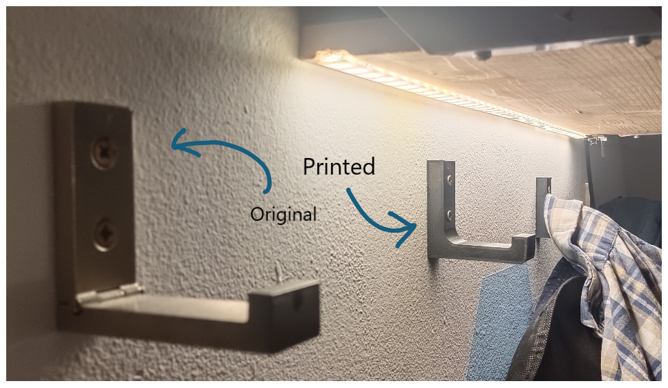 Wall hanger (BJARNUM similar dimensions) by Ondra Gross | Download free ...