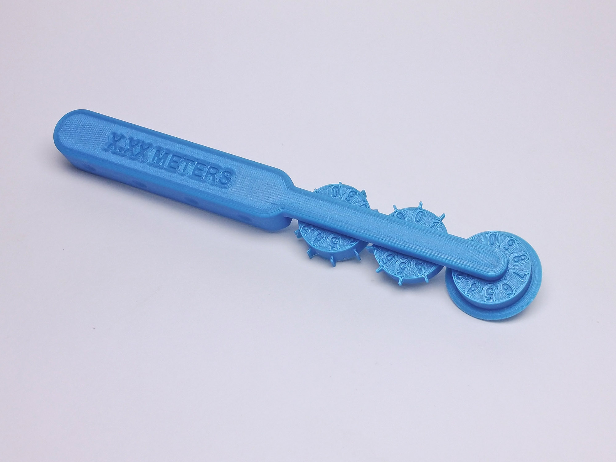 Rolling Meter Stick (print-in-place) by LoboCNC | Download free STL ...