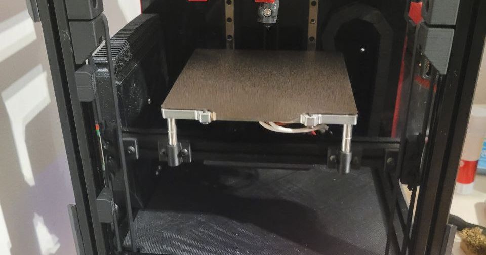 tri-zero V0 display mount by HitLuca | Download free STL model | Printables.com