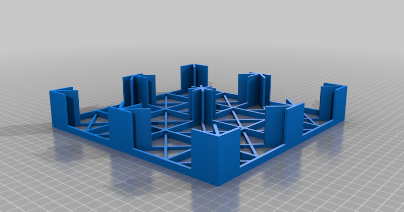 Self Watering Seed Tray Stand by Skilly | Download free STL model ...