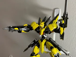 Wall-mount Gunpla base by stwaldo | Download free STL model ...