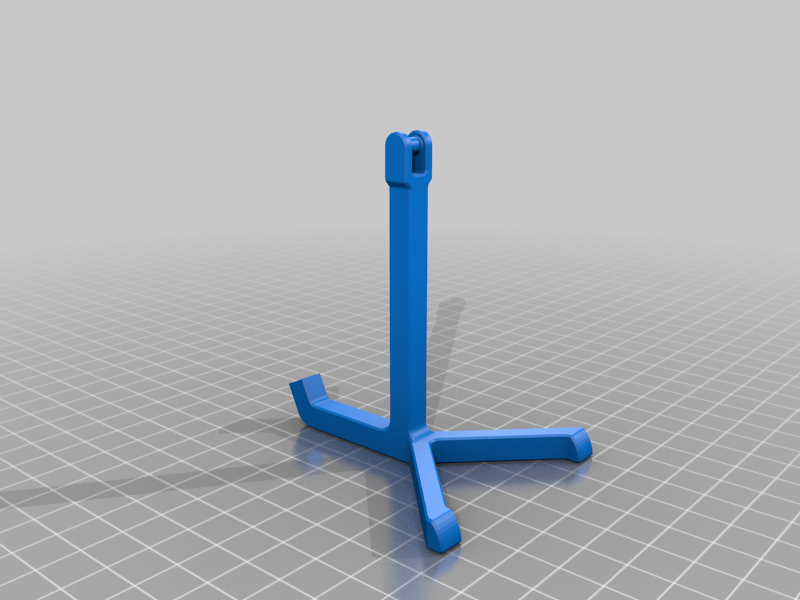 Wall-mount Gunpla base by stwaldo | Download free STL model ...