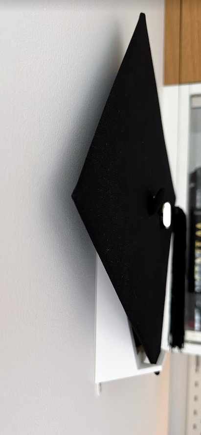 Remixed Graduation Cap Wall Mount by ezascanbe | Download free STL ...