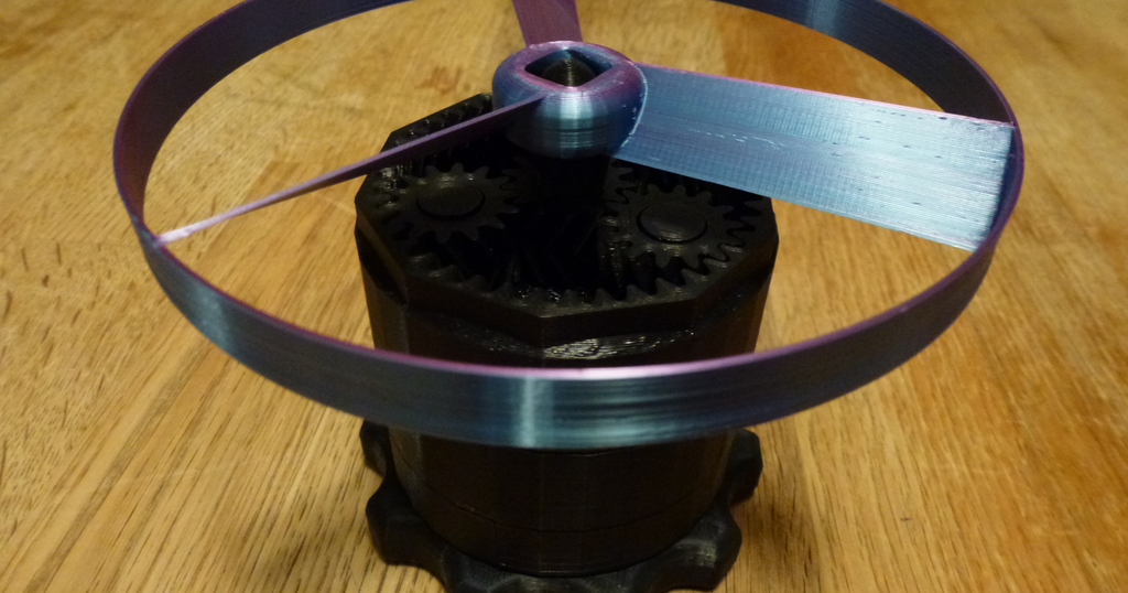 Flying Propeller Launcher w/ Planetary Gearbox (1:64 ratio) von ...