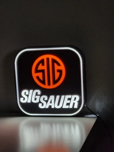 LAMP LED SIG SAUER by AtelierGBB | Download free STL model | Printables.com