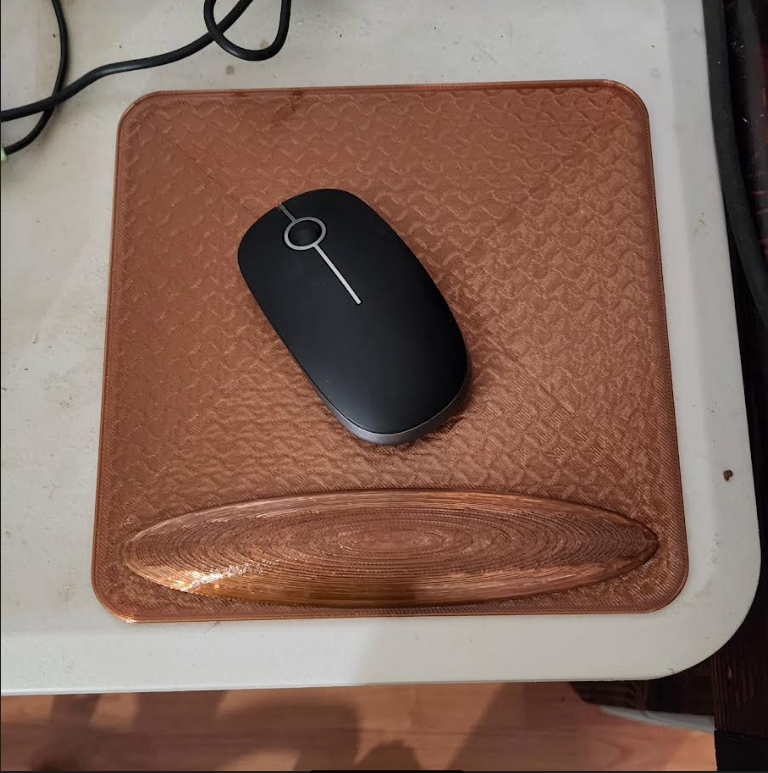 Ergonomic Mouse Pad by Oracle Creations | Download free STL model ...