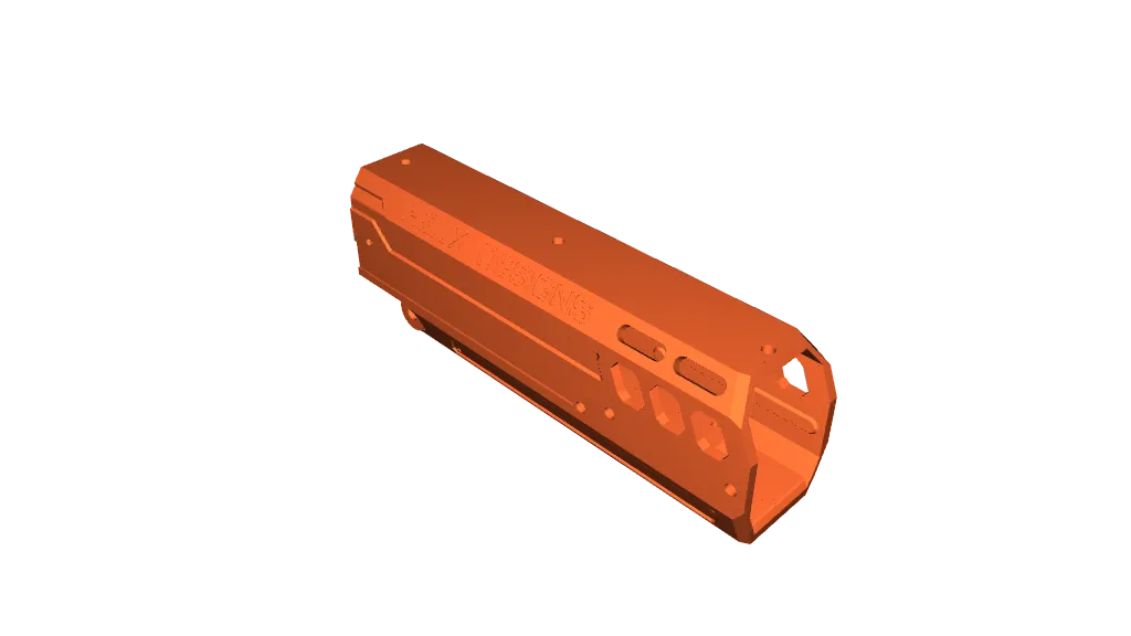 NSK-X Foam Dart Blaster by Brooklyn Tony | Download free STL model | Printables.com