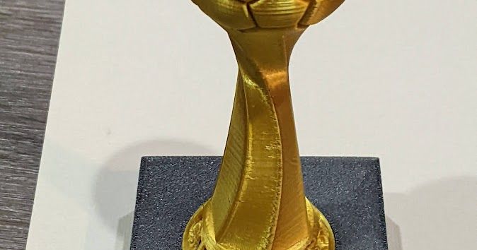 Soccer trophy by vulcan | Download free STL model | Printables.com