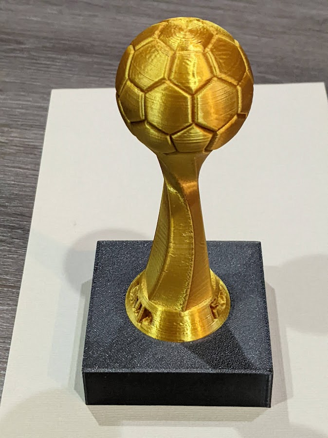 Soccer trophy by vulcan | Download free STL model | Printables.com