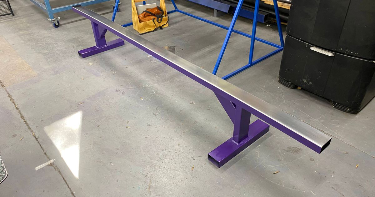 Grind Rail for Snowboarding / Skateboarding by Logan Harlor | Download ...