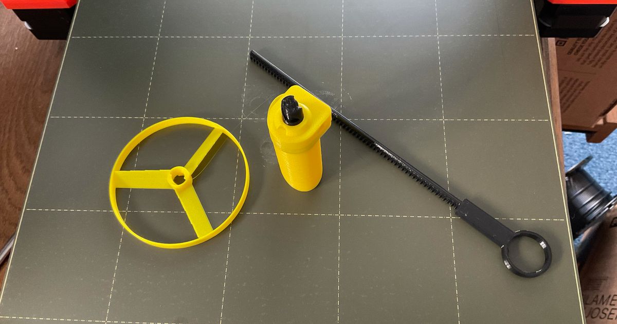 Pull Copter with grip to glue by Pavel | Download free STL model ...