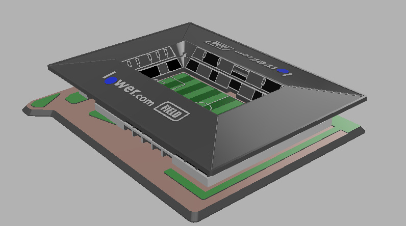 Columbus Crew Stadium, Lower.com Field - Ohio, USA by MiniWorld3D ...