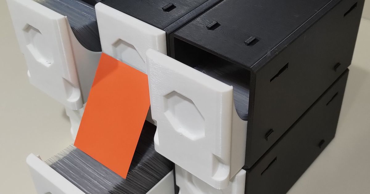 Trading Card Modular Shelves by Jacob Schlecht | Printables Store