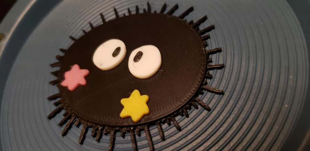 Soot Sprite (Studio Ghibli) 4 Colors by Kenneth Robertson | Download ...