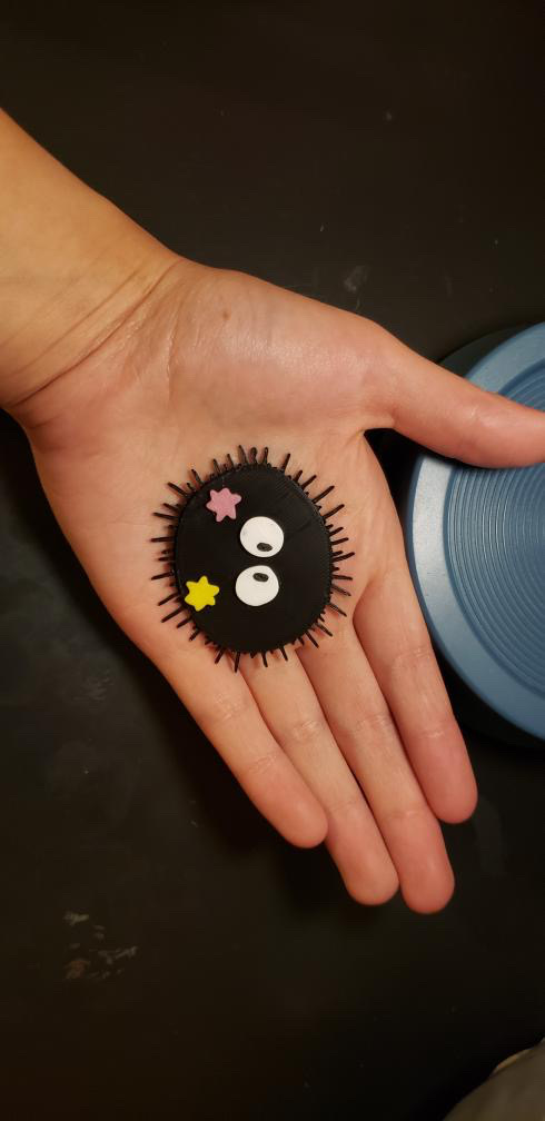 Soot Sprite (Studio Ghibli) 4 Colors por Kenneth Robertson | Descargar ...