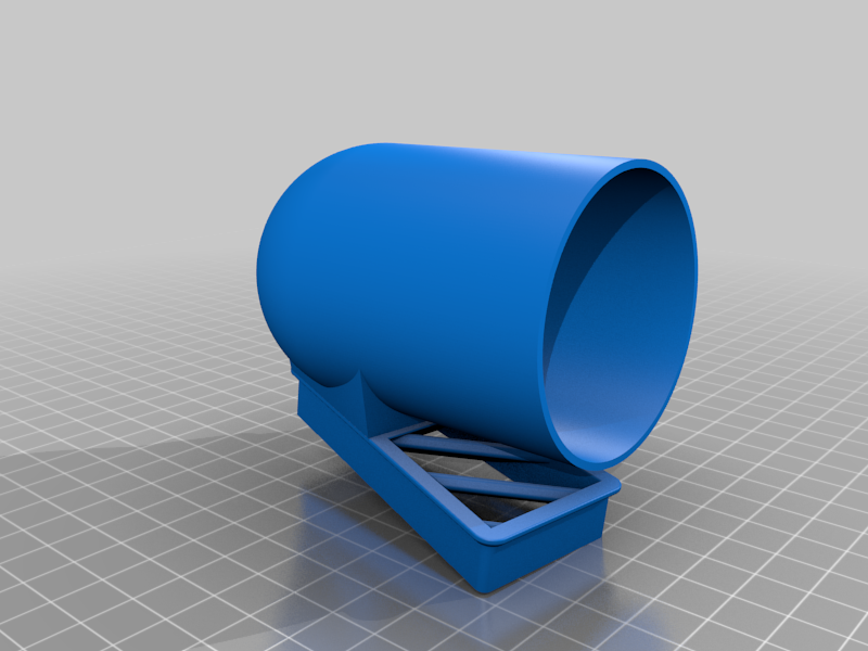 Audi B6 Vent Pod 52mm by canibeanartist | Download free STL model ...