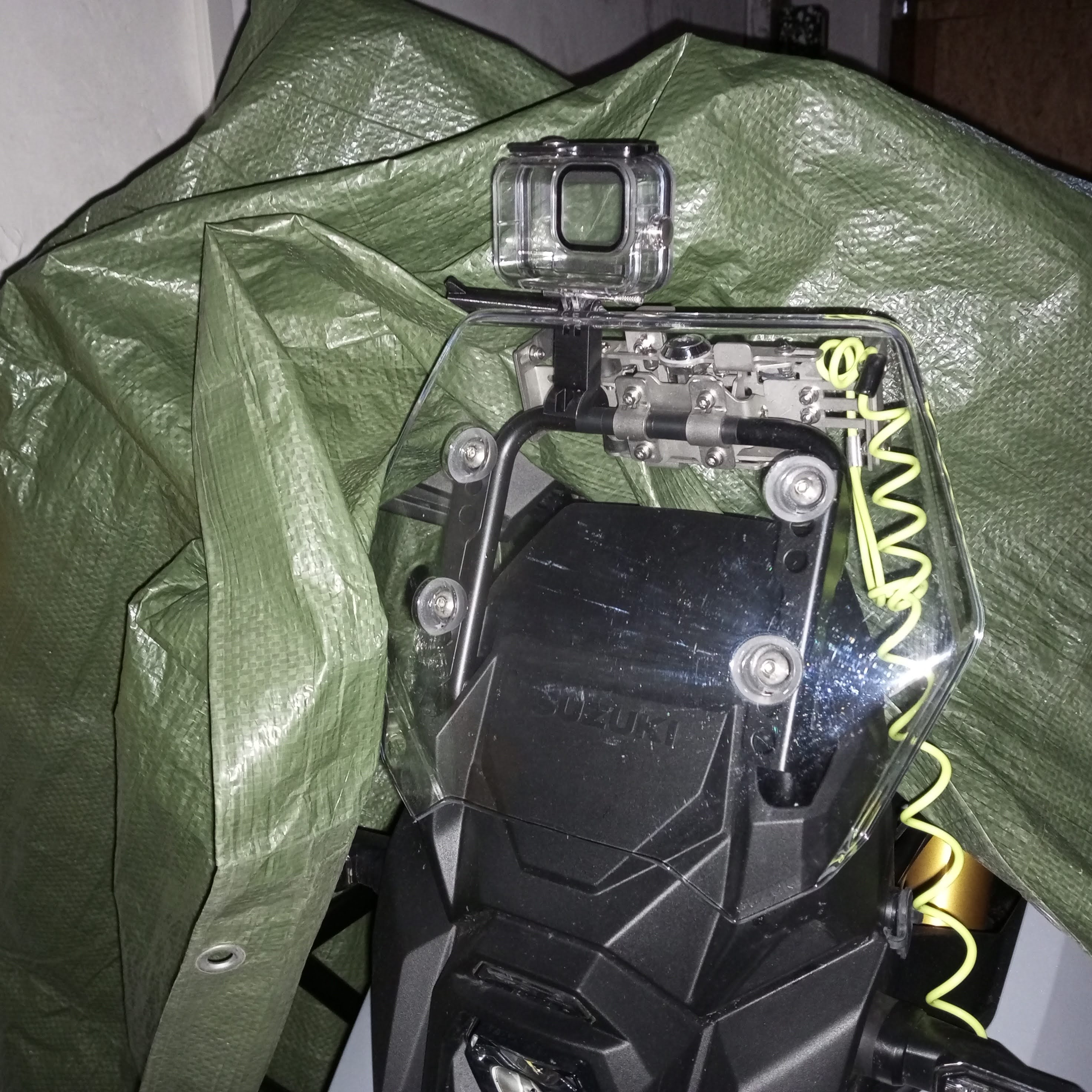 GoPro Holder v6 for SUZUKI 800DE by MNG | Download free STL model ...