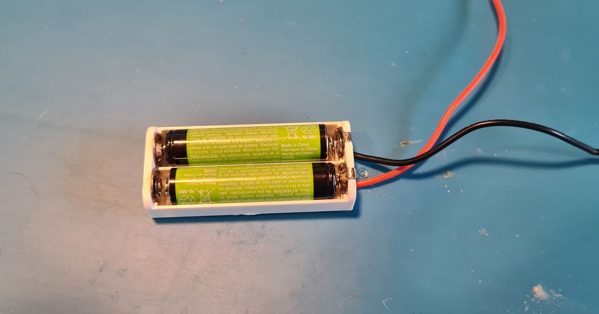 AAA-Batteryholder by ChaotiK DawN | Download free STL model ...