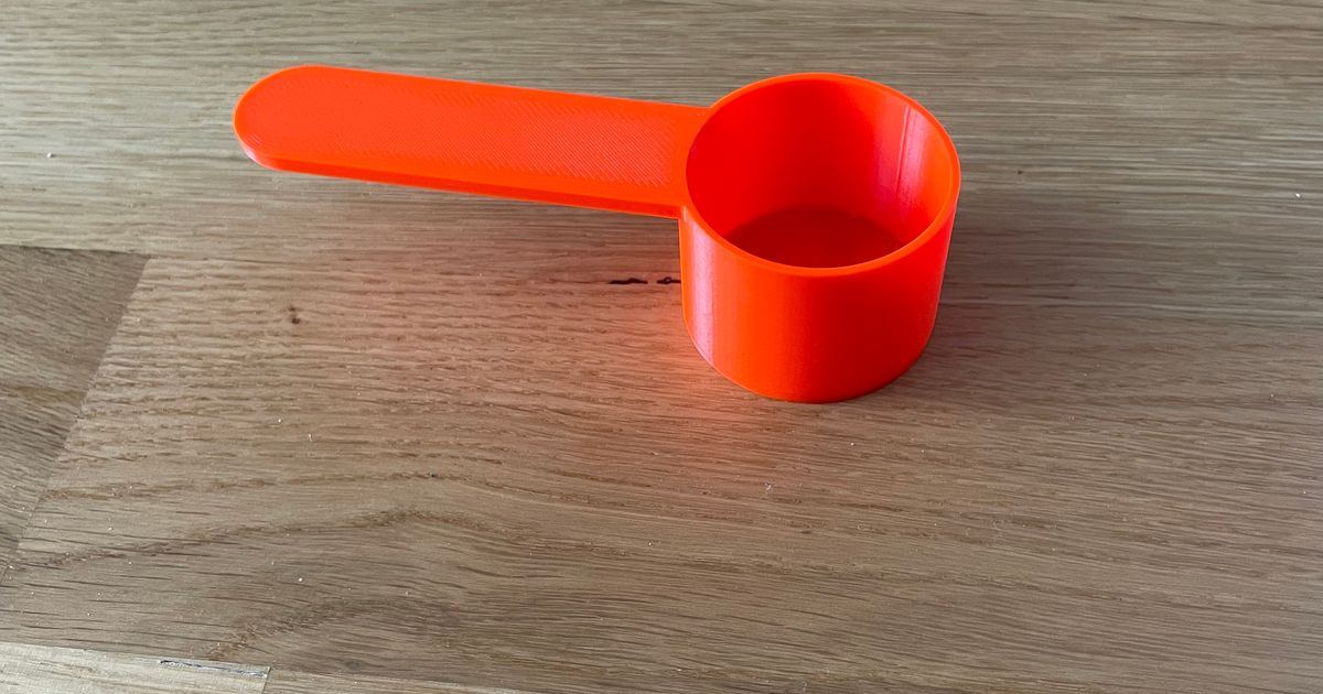 Cup for protein powder by 3DEngineer | Download free STL model ...