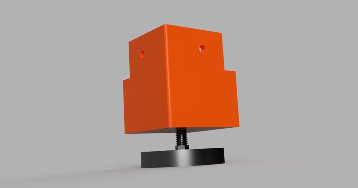 IKEA Lack Base For M8 Leveling Feet by Sebastian | Download free STL ...