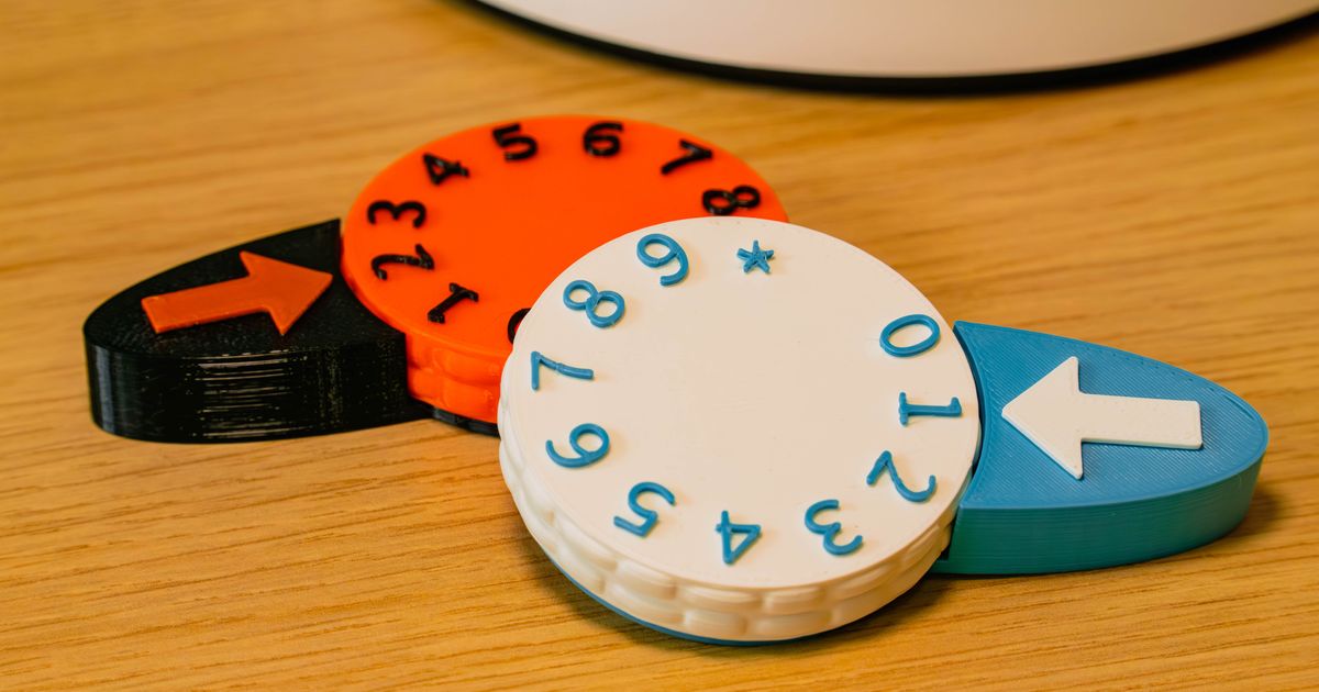 Clicky Live Counter V2 by mrturnit | Download free STL model ...