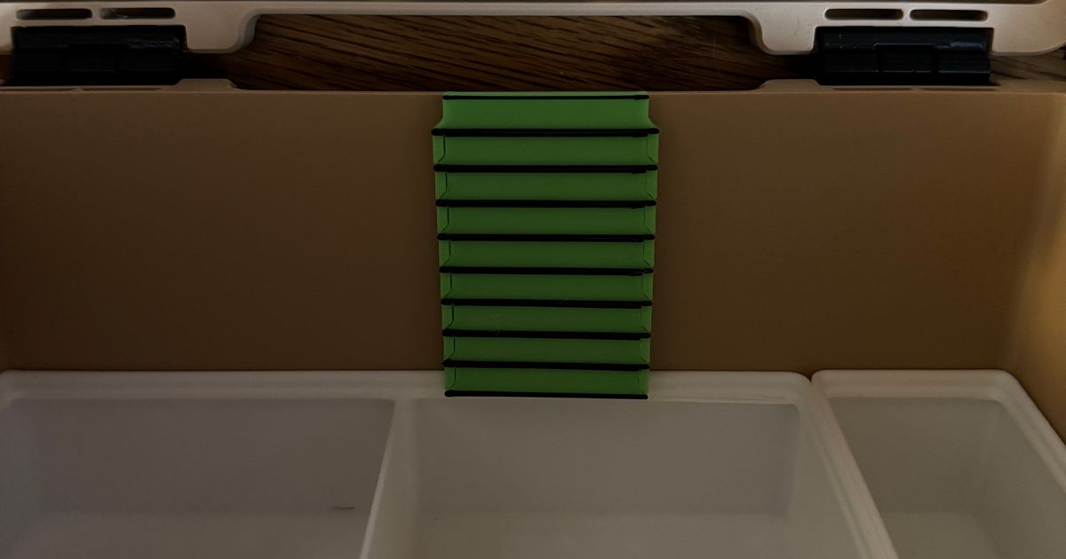 Gridfinity Ruler par joey | Téléchargez gratuitement un modèle STL ...