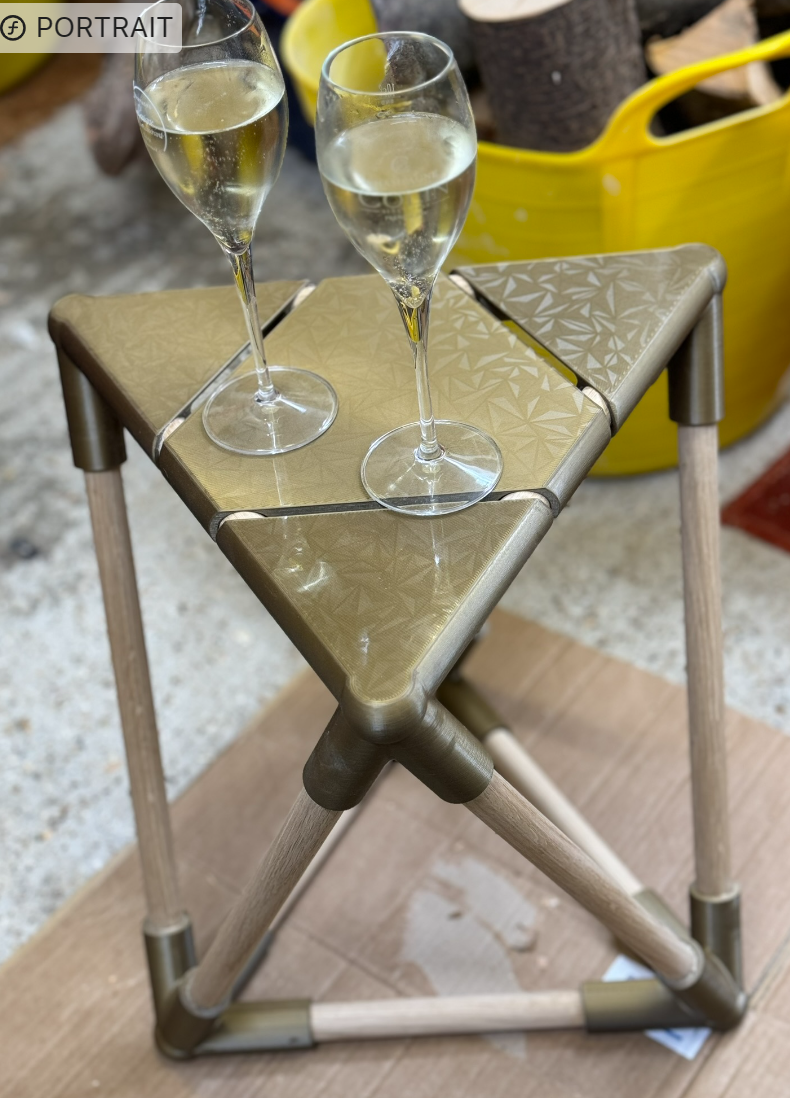 Geometric Stool 21mm by Chewsday123 | Download free STL model ...