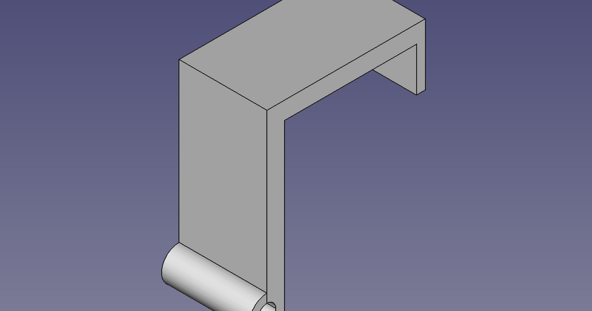 Window frame clip by TobyLorenz | Download free STL model | Printables.com