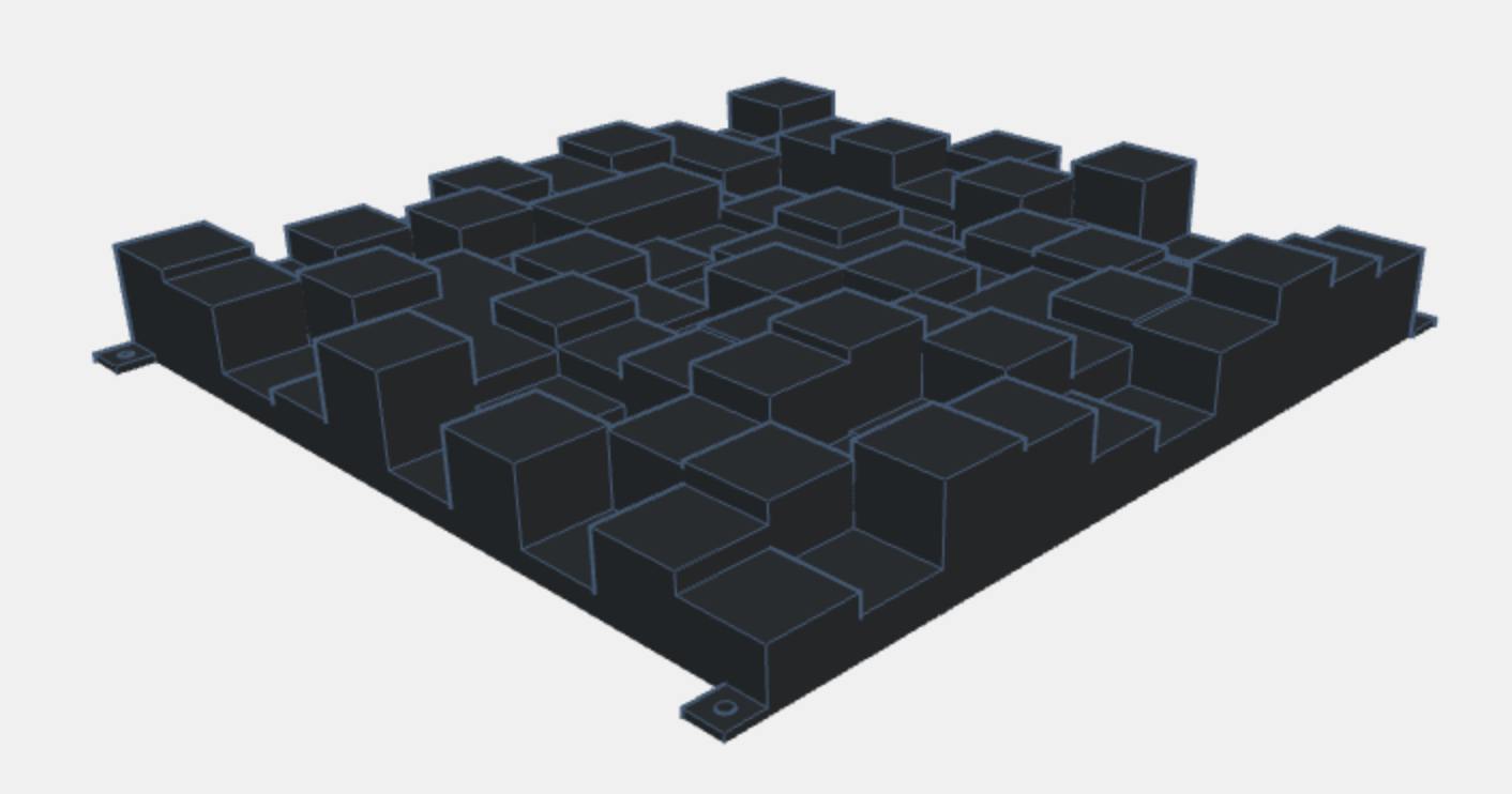 Geometric Sound Diffuser by ShadowKing | Download free STL model ...