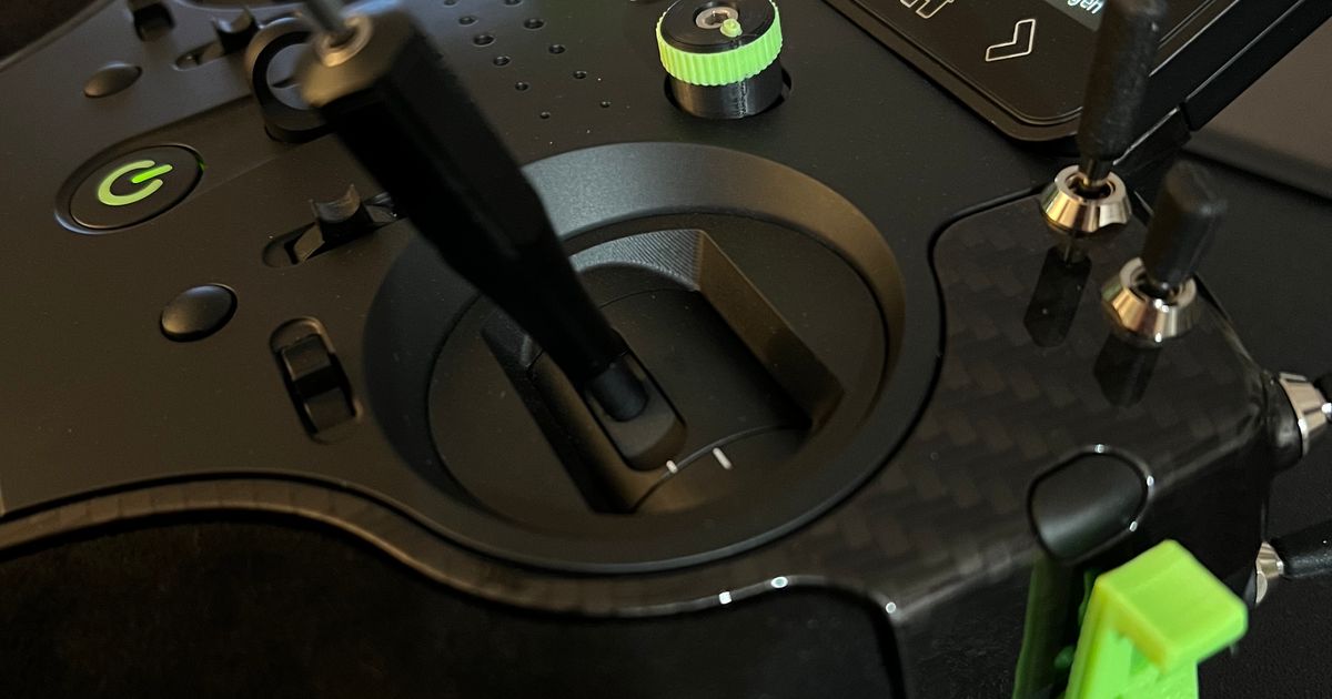 Powerbox Systems Core/Atom Slider and Knobs for hand- and tray-version ...