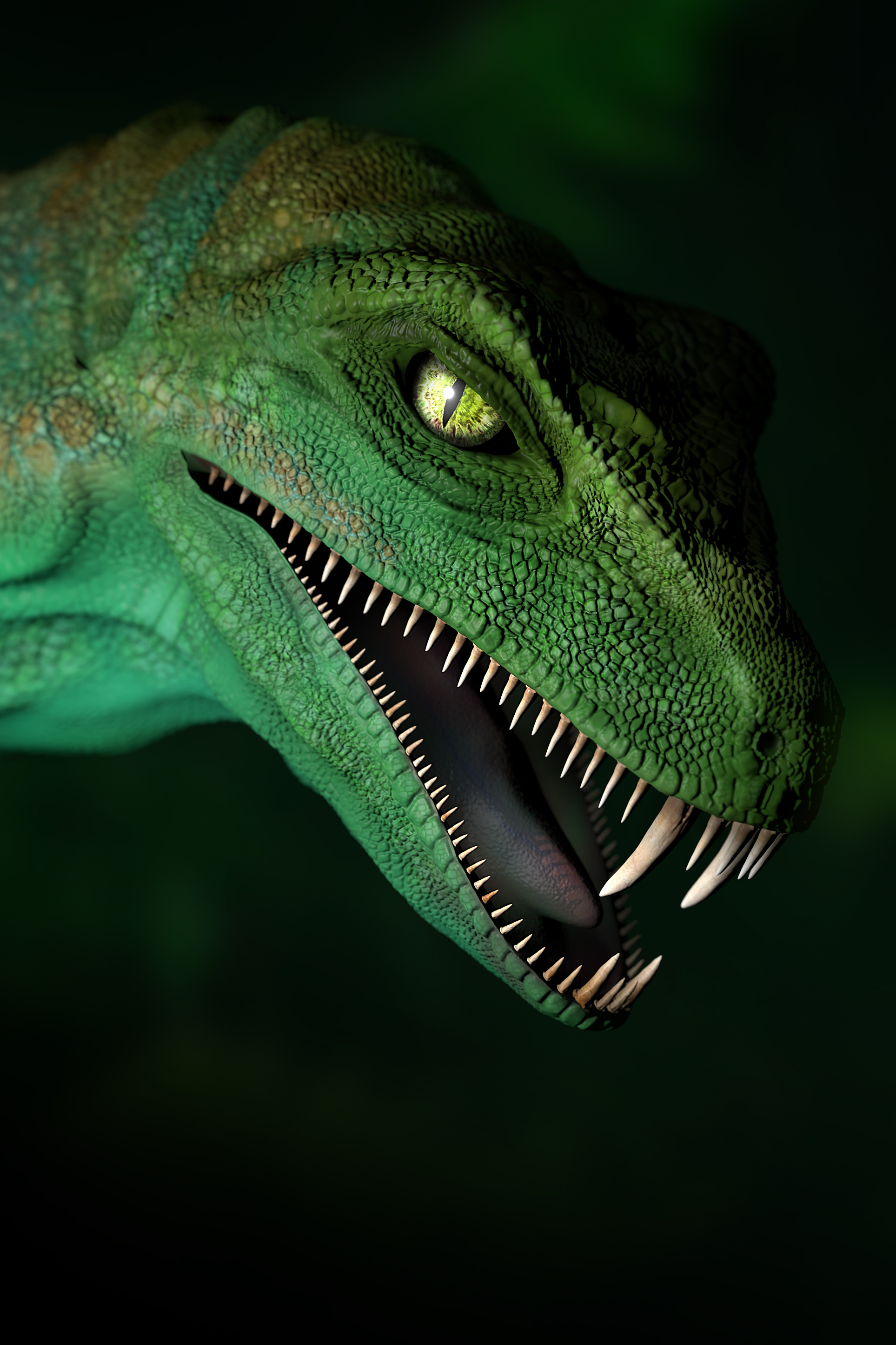 QU3D Raptor - Fantasy for the Wall or as a Base by Qu3D 3D-Design Art ...