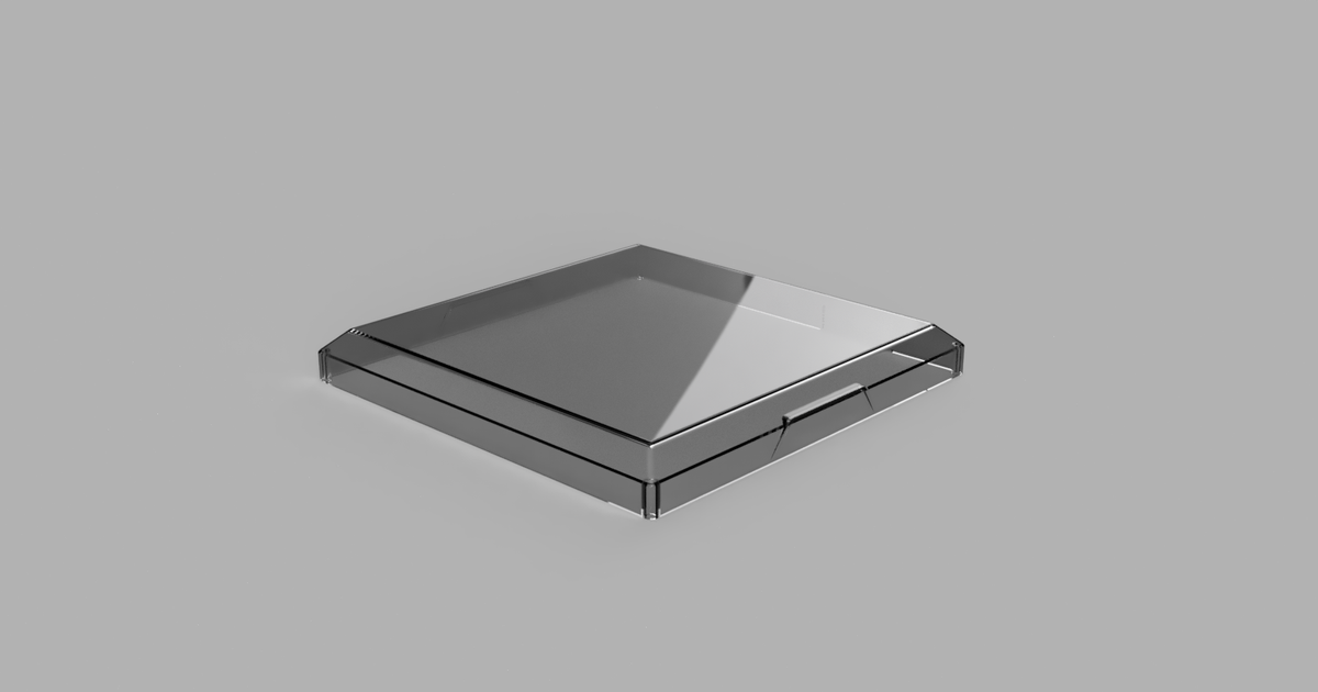 Creality K1 lid - CAD by JEng | Download free STL model | Printables.com