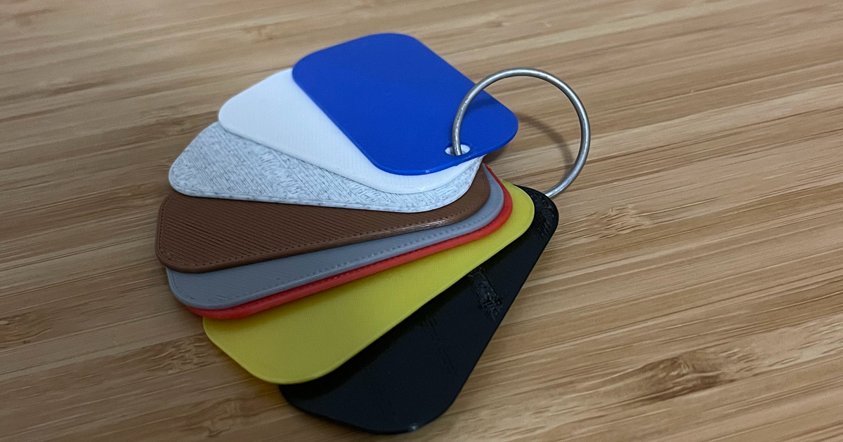 Simple Filament Swatch Keychain por Turnpike | Descargar modelo STL ...