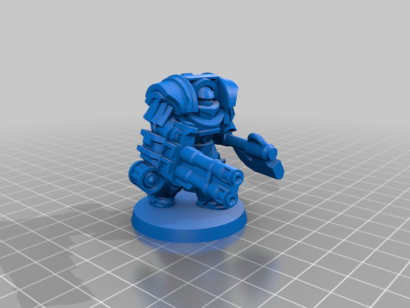 32mm Galactic Crusaders Heavy Siege Armour by Artic_Potato | Download ...