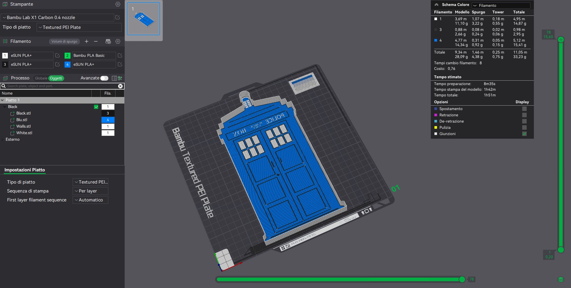 Tardis Lightbox - Led Lamp by Valda3D | Download free STL model ...