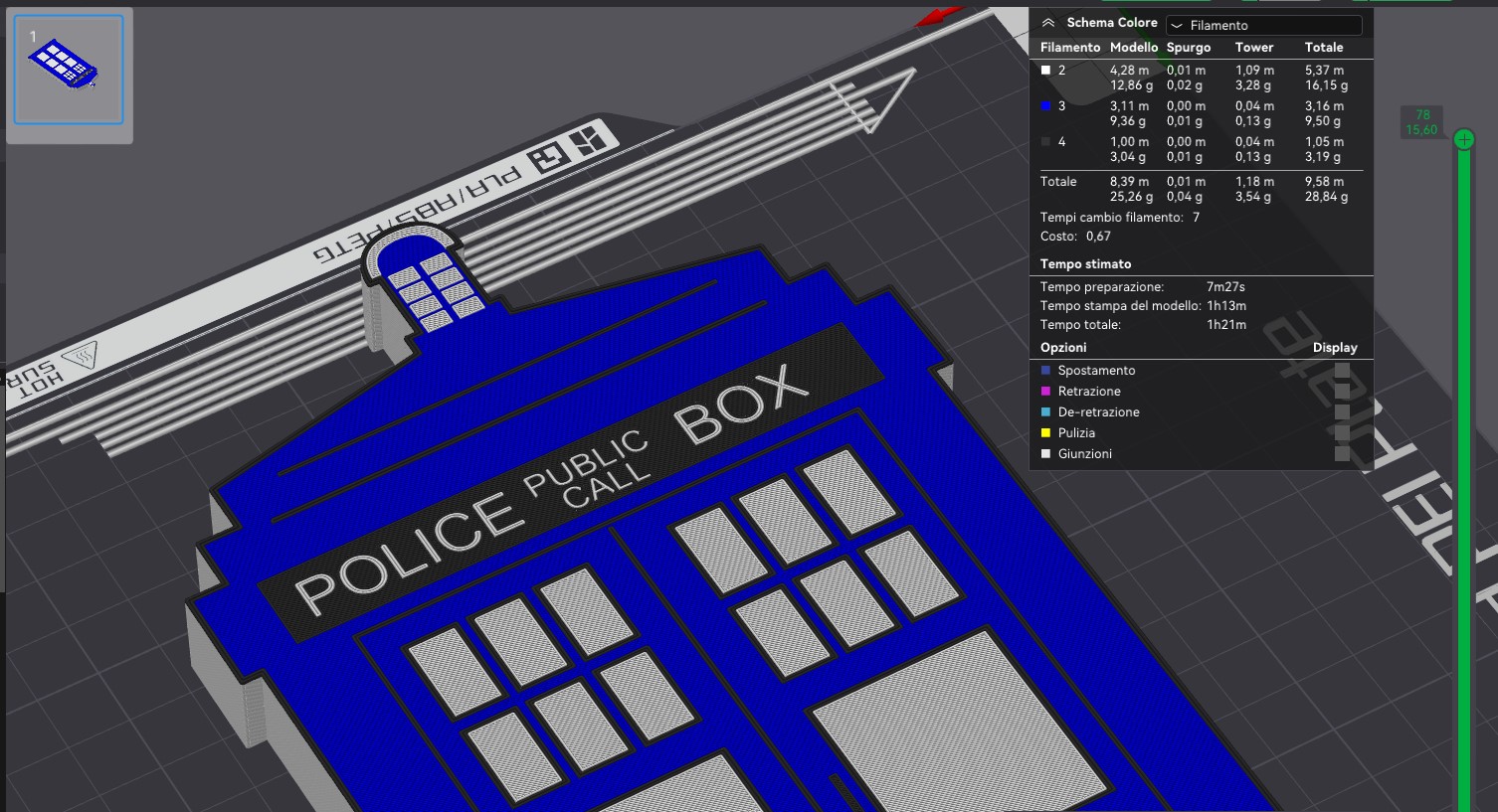 Tardis Lightbox - Led Lamp by Valda3D | Download free STL model ...