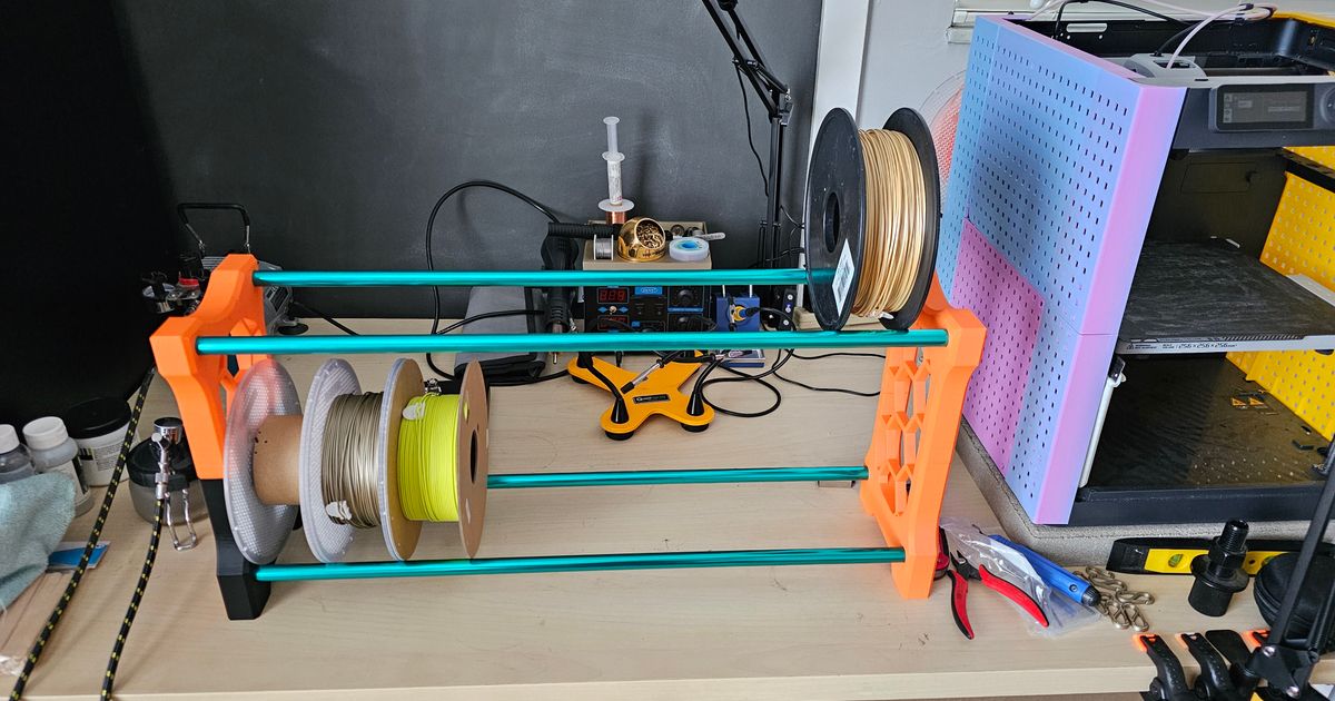 Filament Rack With Lovesac metal tubes (16mm) by atvfool | Download ...