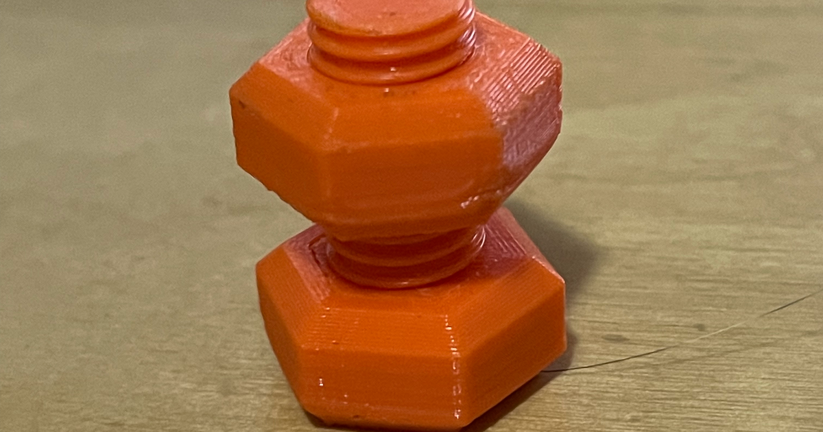 Nut and Bolt by Turnpike | Download free STL model | Printables.com