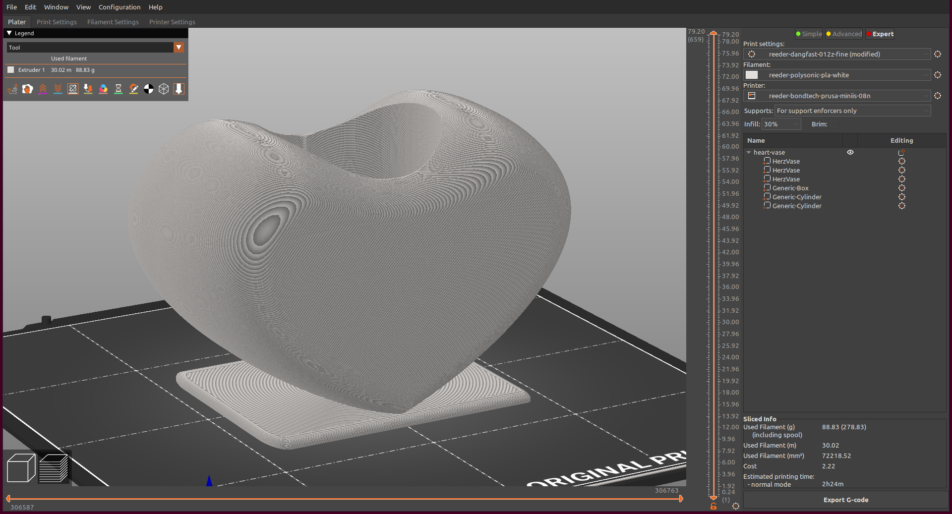 Heart-shaped Succulent Pot by Jérémy Reeder | Download free STL model ...