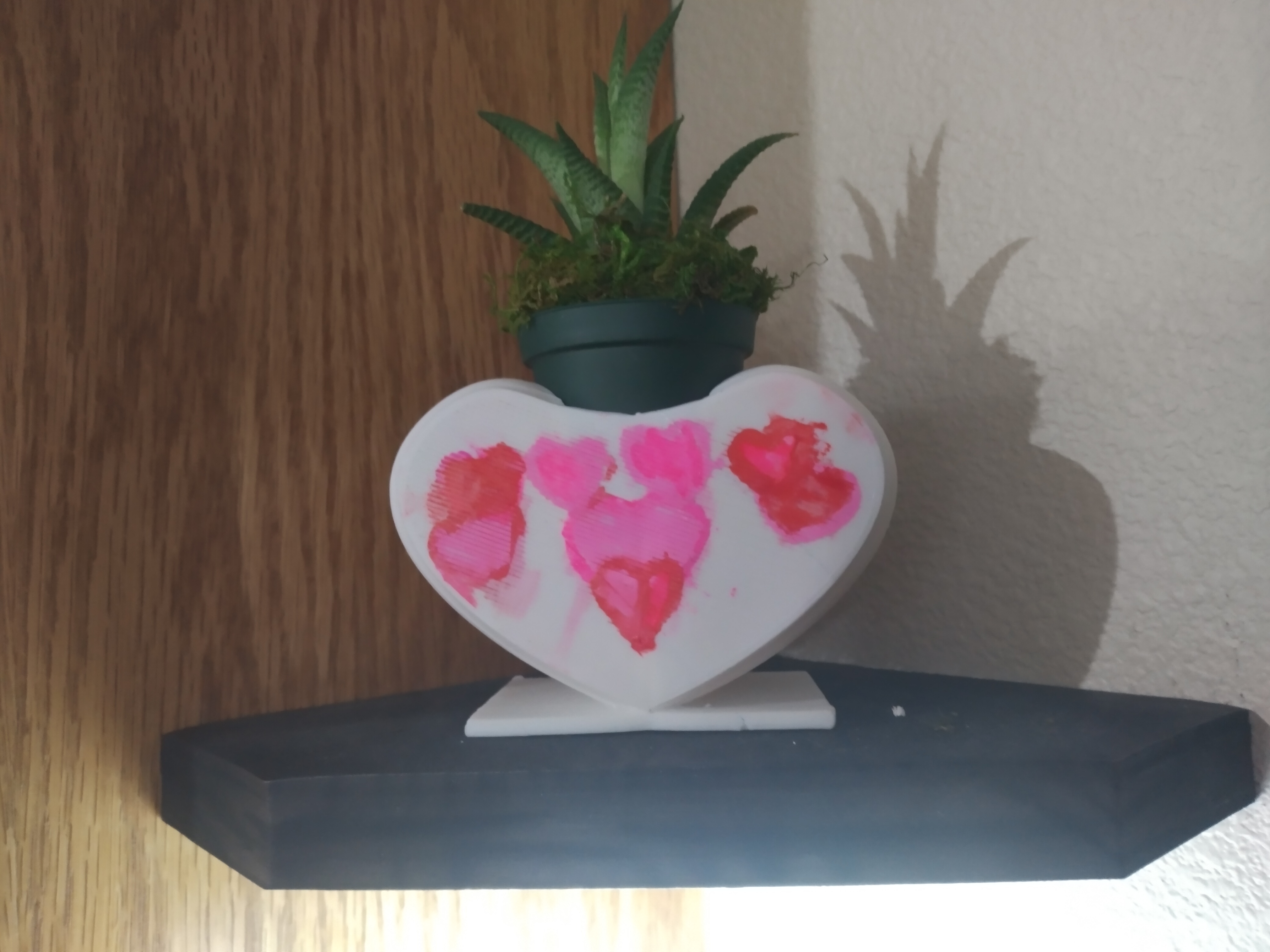 Heart-shaped Succulent Pot by Jérémy Reeder | Download free STL model ...