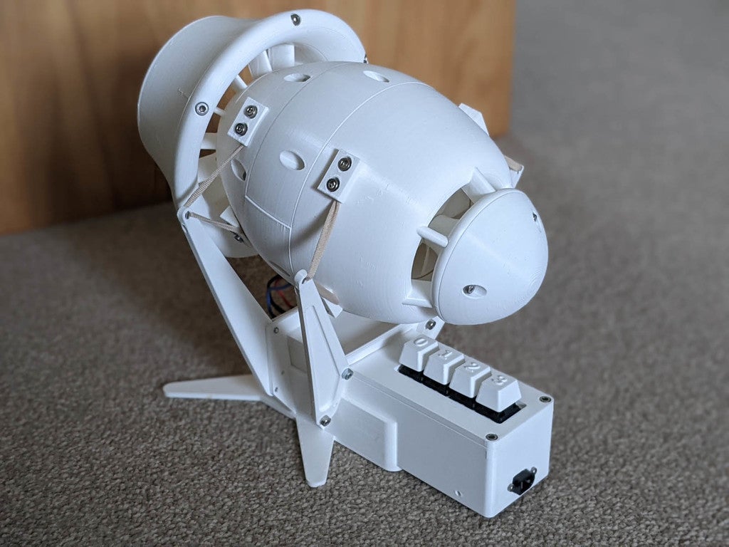 Jet Engine Desk Fan V3 por pittance | Descargar modelo STL gratuito ...