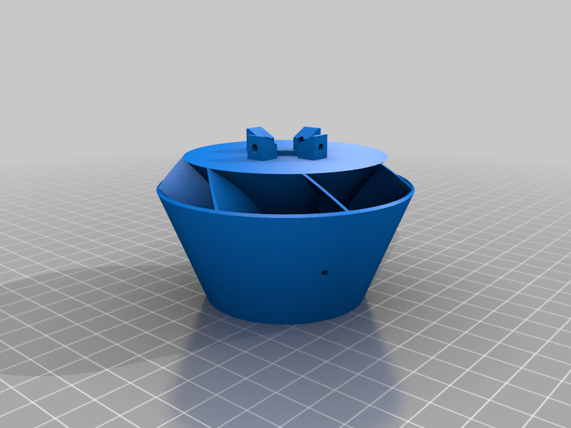 Jet Engine Desk Fan V3 by pittance | Download free STL model ...