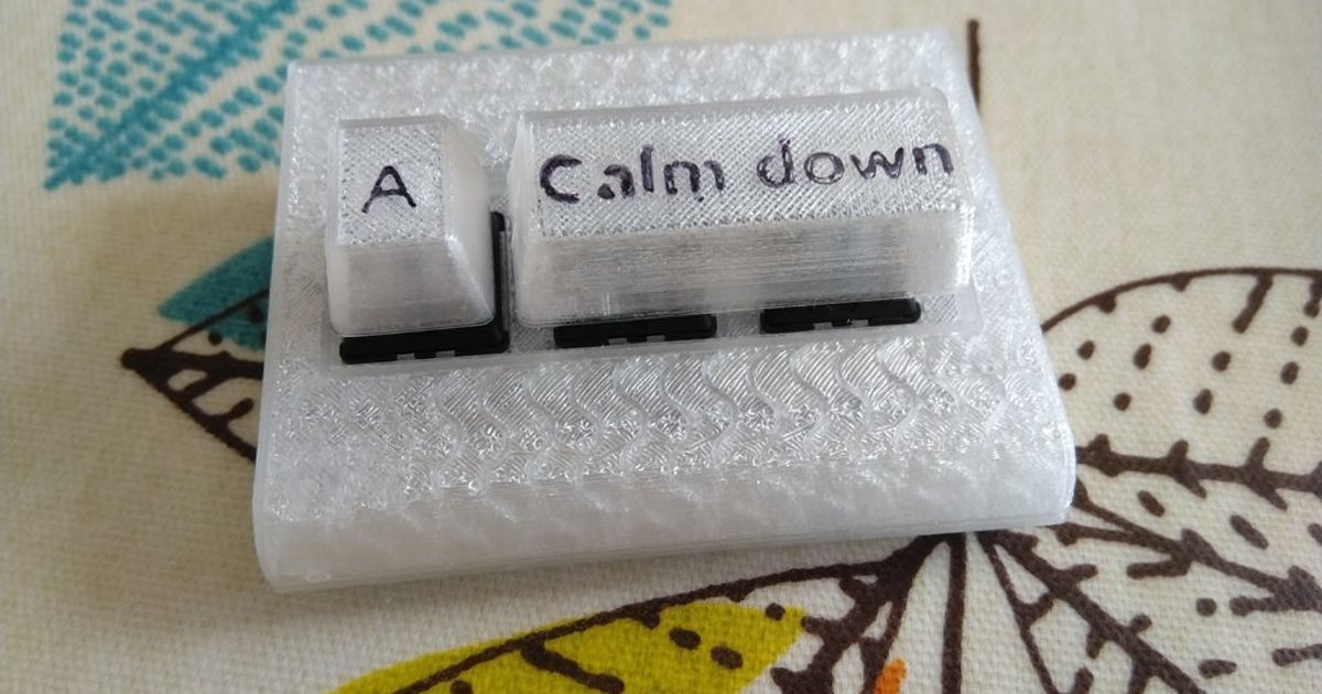 Scouse Keyboard by pittance | Download free STL model | Printables.com