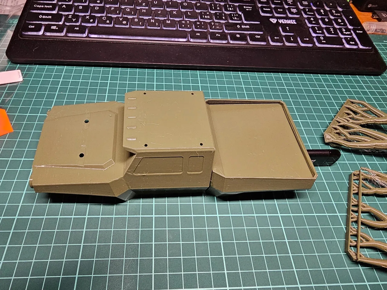 SCX24 body Humvee by Jan Vávra | Download free STL model | Printables.com